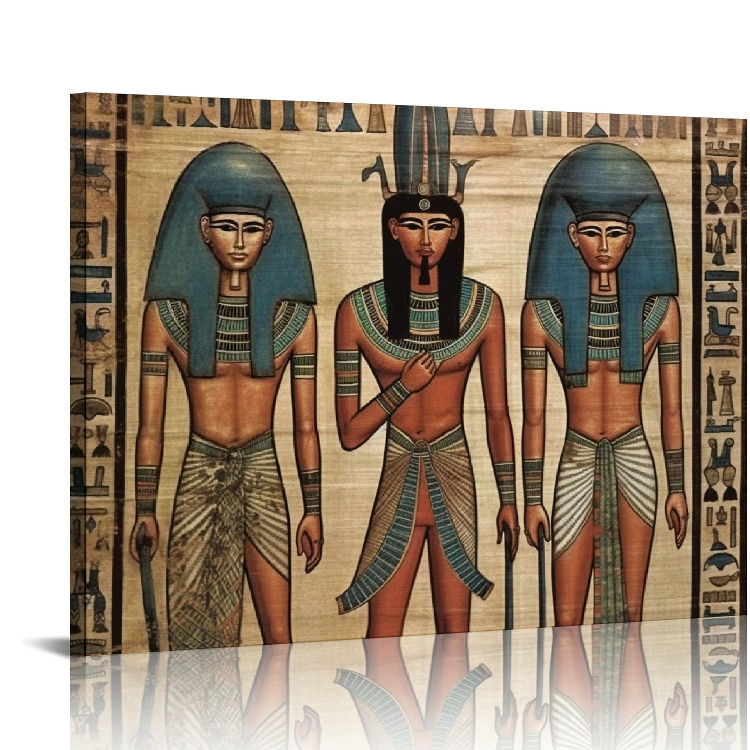 Nawypu Egypt Canvas Wall Art Ancient Myth of Egypt Pharoah History ...