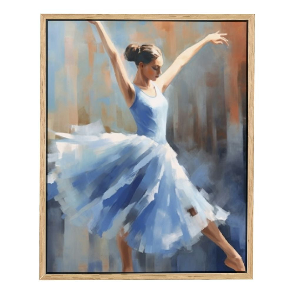 Nawypu Elegant Ballet Dancer Picture Print Woman Dancing Canvas Walll ...