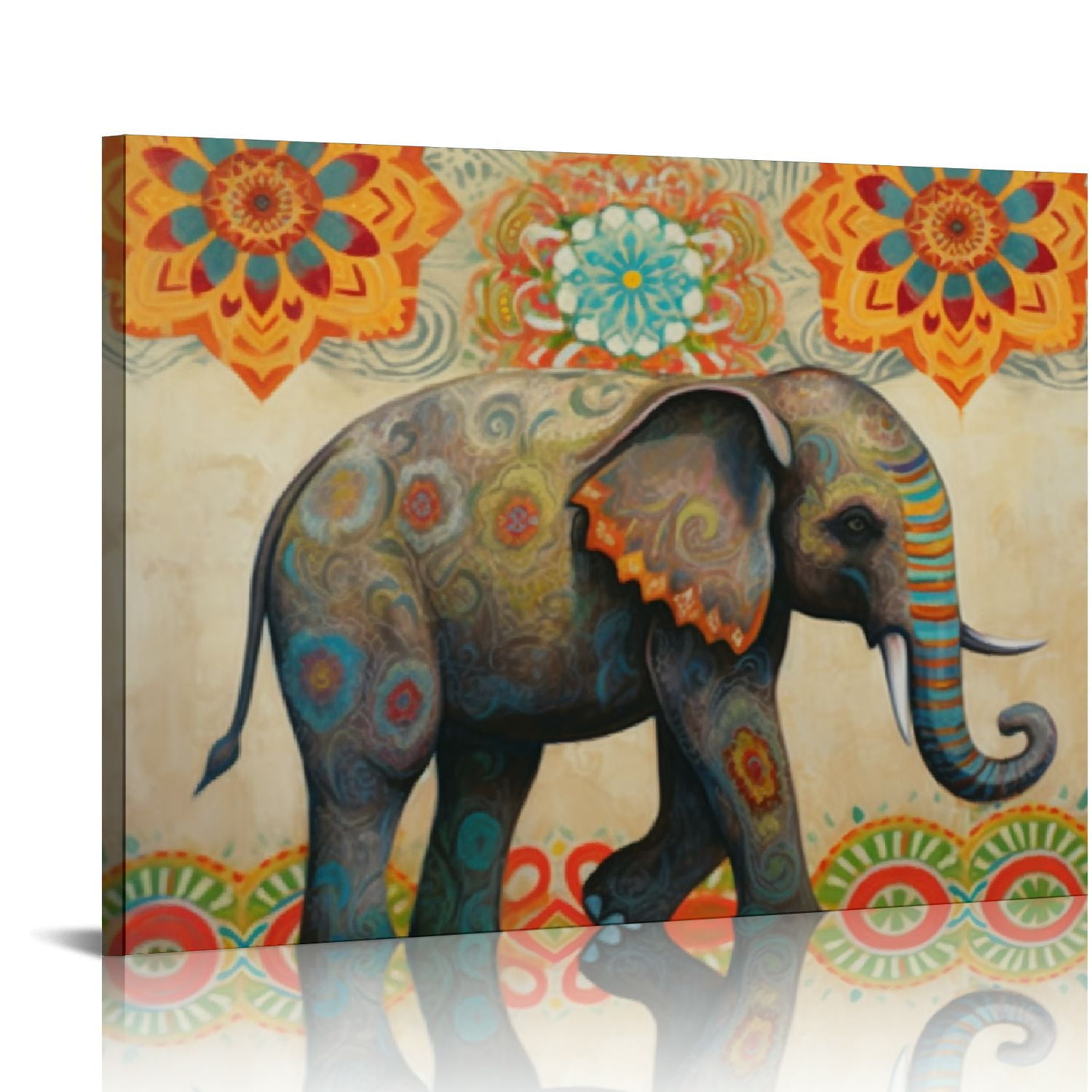 Nawypu 'Elephant' by Jadei Graphics, Canvas Wall Art, - Walmart.com