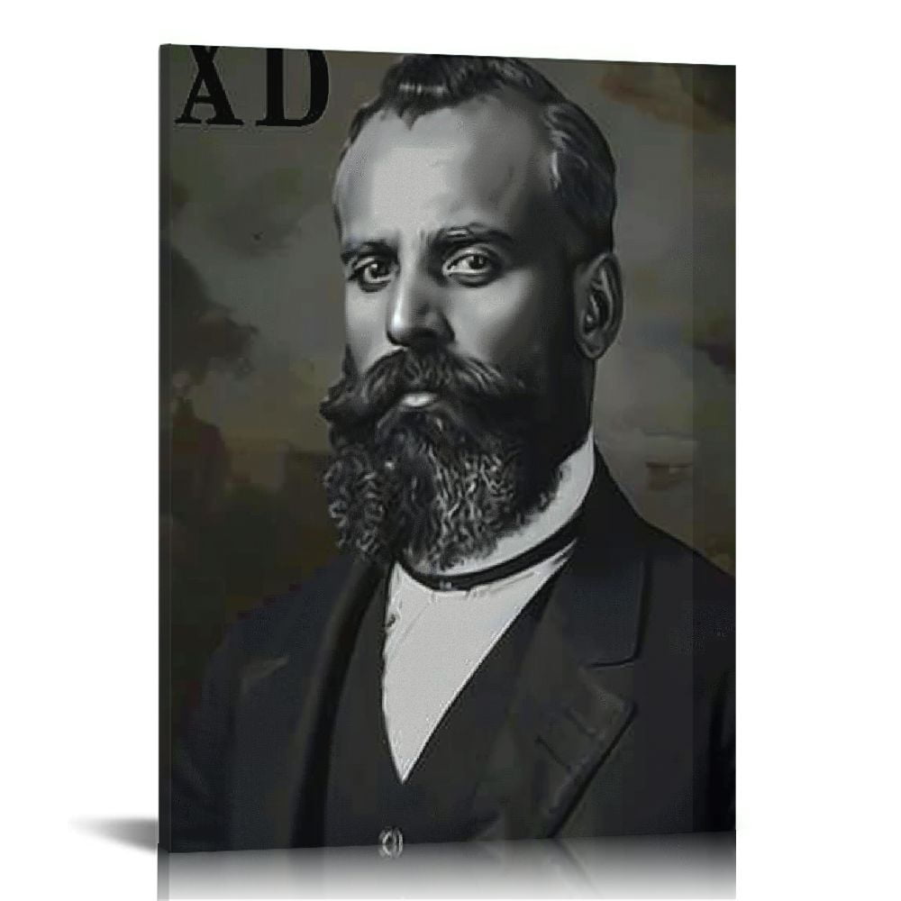 Nawypu Elijah McCoy Portrait Poster Black History Month 1 Canvas ...