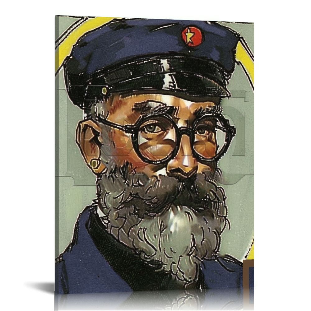 Awypu Elijah McCoy Portrait Poster Black History Month 2 Canvas ...