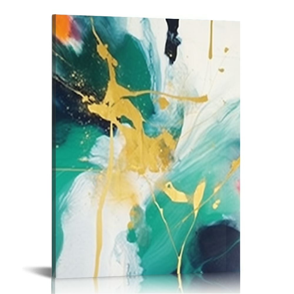 Nawypu Emerald Green Decor Wall Art for Living Room Green Wall Decor ...