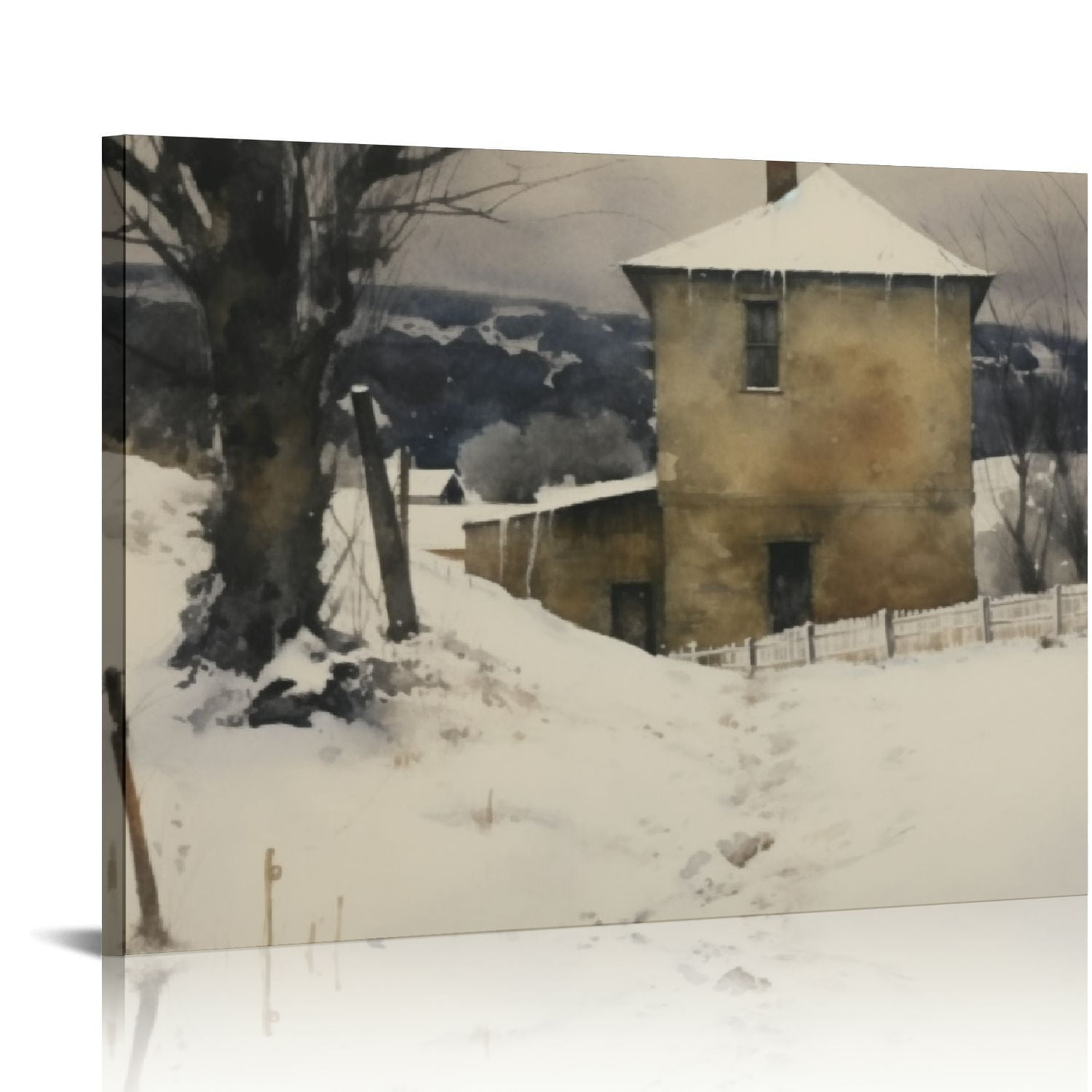 Nawypu FIREWOOD (STUDY FOR GROUNDHOG DAY) by Andrew Wyeth Prints Poster ...