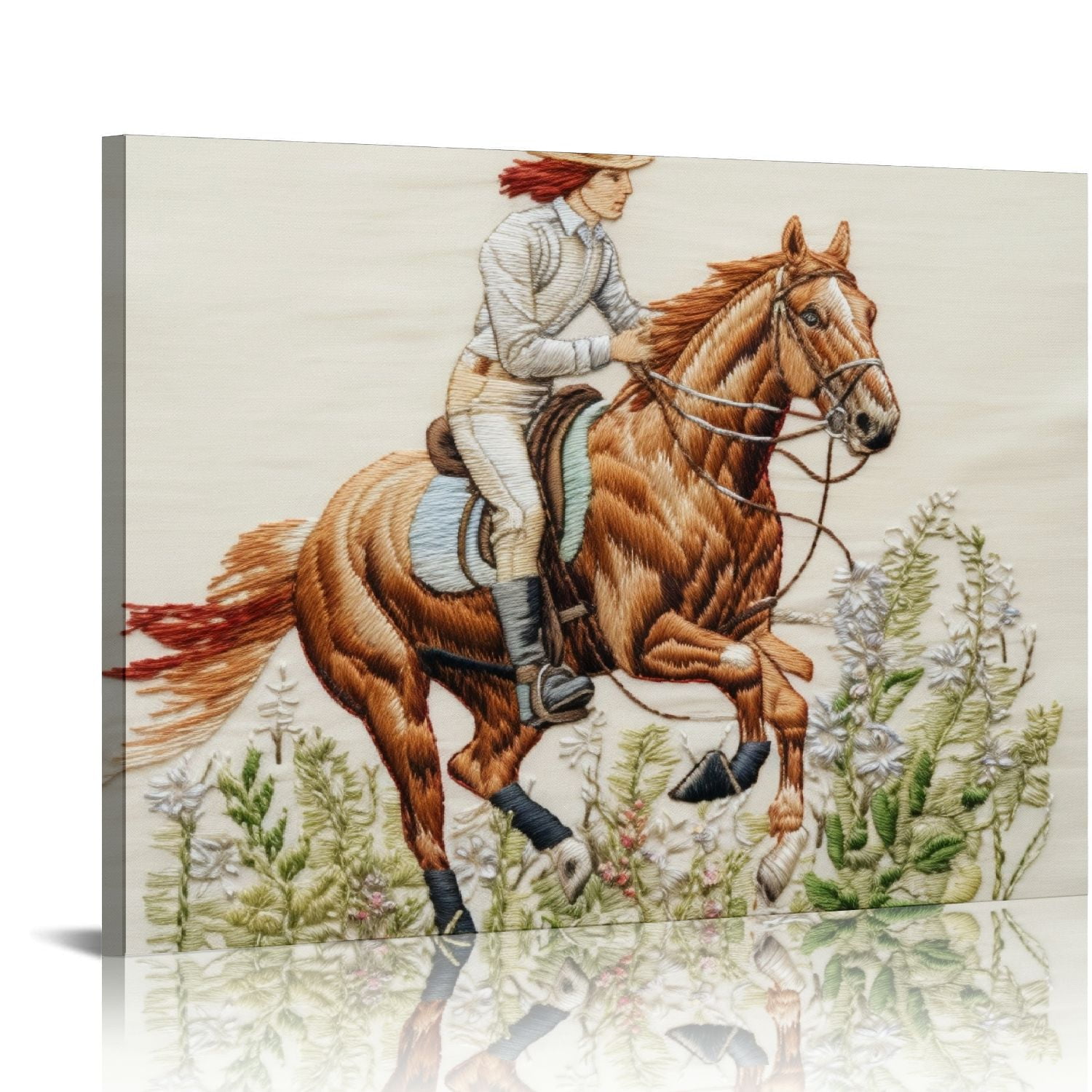 Nawypu Family Wall Art & Decor - Horse Horses God Wall Art - Spiritual ...