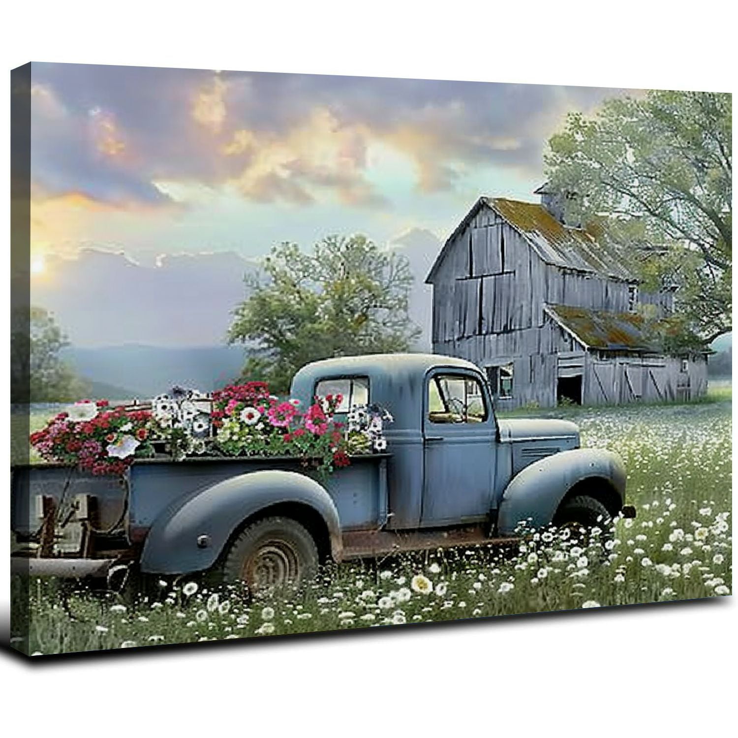 Old Truck Paintings Oil Painting Medic: Evaluation Of Oil On Canvas