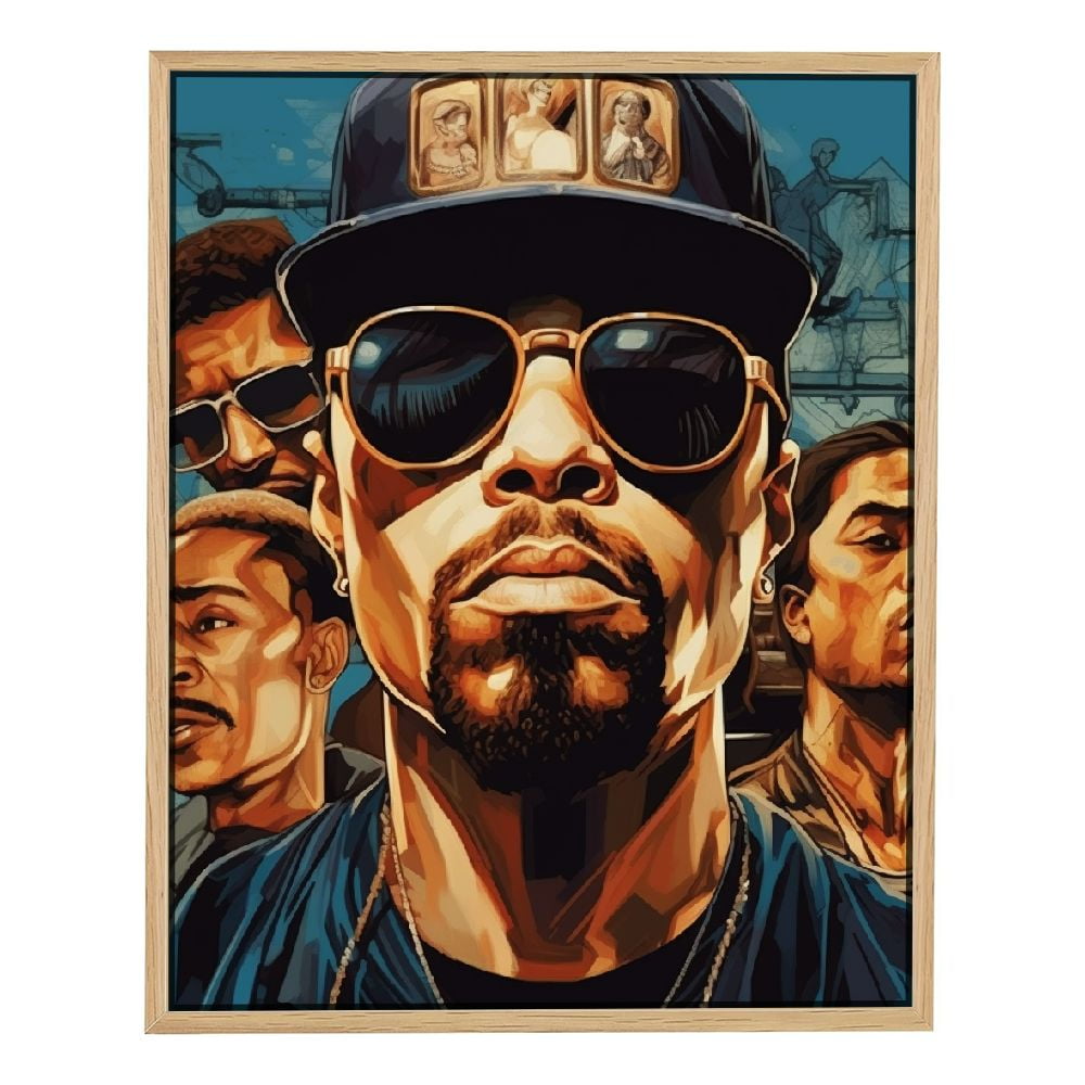 Nawypu Fashion West Coast Gangster Hip Hop Music Star Rappers Posters ...