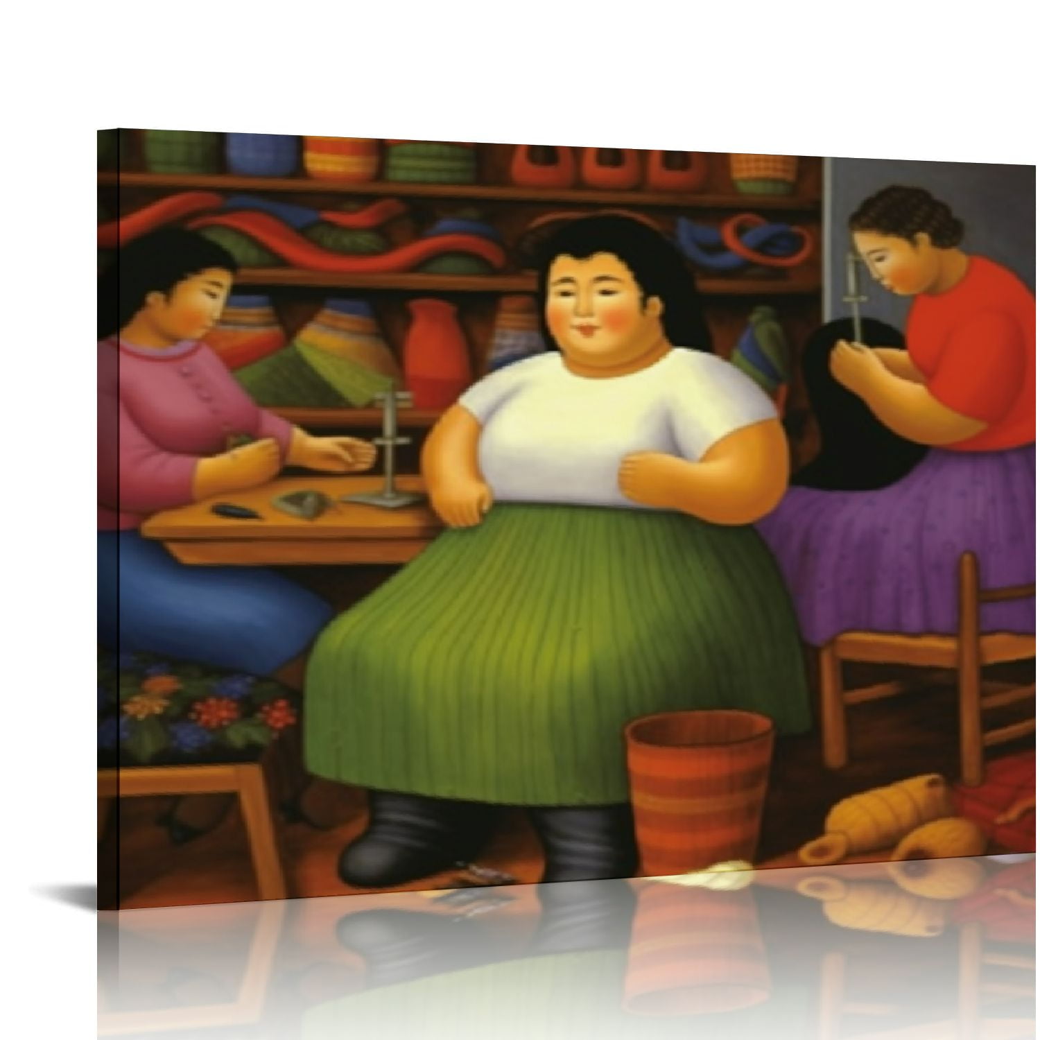 Nawypu Fernando Botero -The Designers Poster Decorative Painting Canvas ...