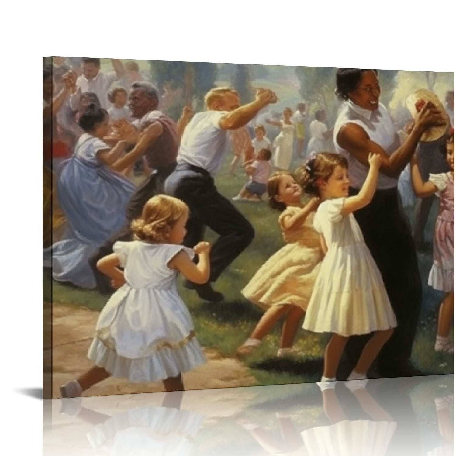 Nawypu First Moments in Heaven Poster Canvas Painting Wall Art Poster ...