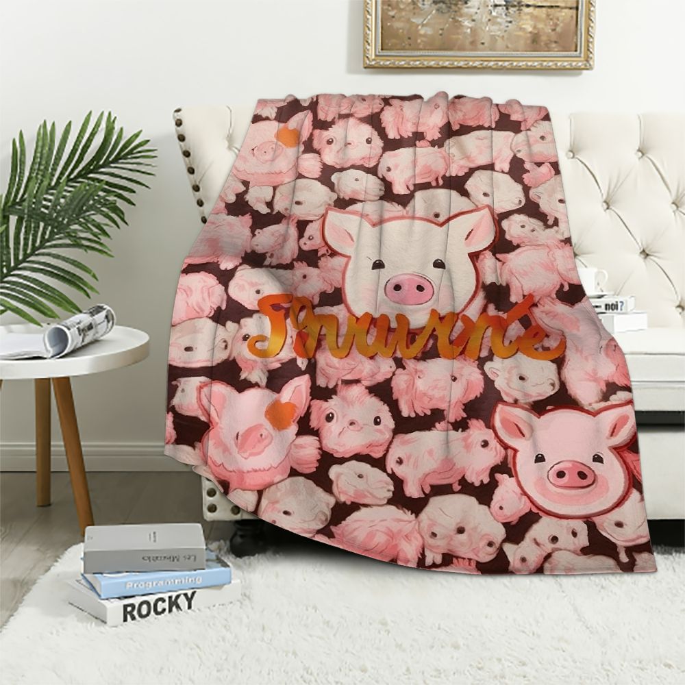Nawypu Flannel Throw Blanket Soft for Girls Boys Adults, Lightweight ...