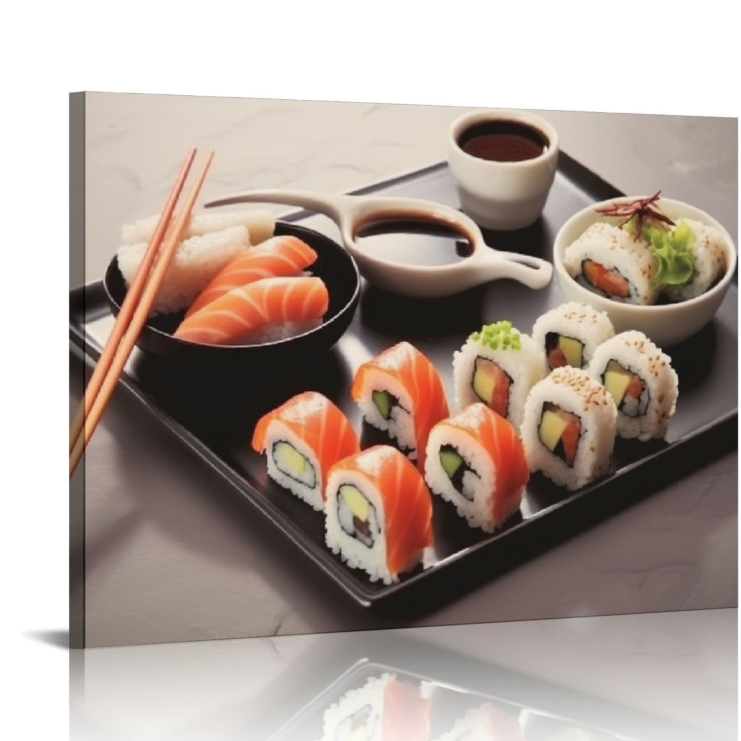 Nawypu Food Poster Japanese Cuisine Sushi Good Restaurant Decor Home ...