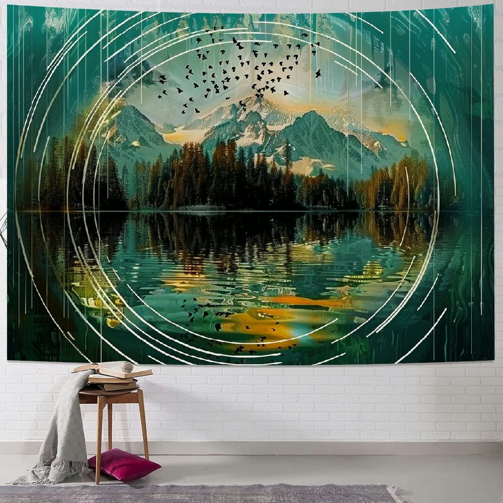 Nawypu Forest Tapestry Nature Wall Tapestry Aesthetic Art Tapestries ...