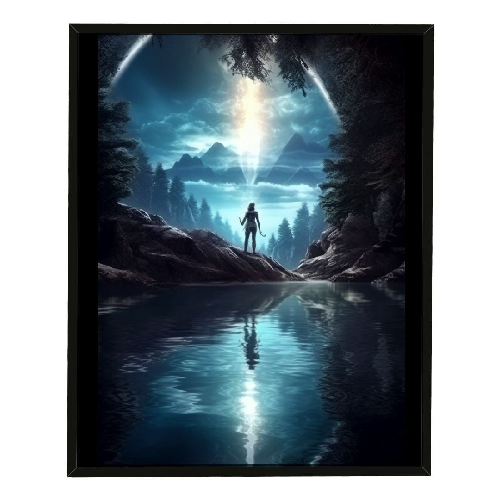 Nawypu Framed Canvas Wall Art For Living Room Fashion Wall Decor For ...