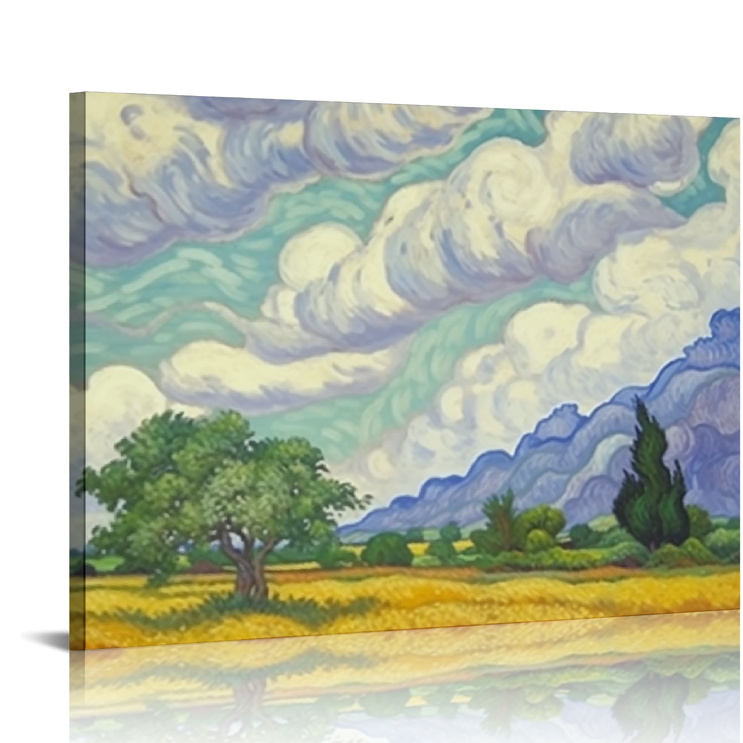 Nawypu Framed Vincent van Gogh Master Painter Wall Art Decor Classical ...