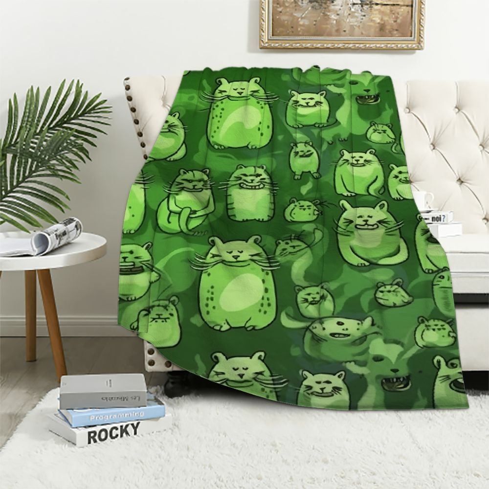 Nawypu Frog Blanket Frog Gifts for Women Frog Gifts for Frog Lovers ...