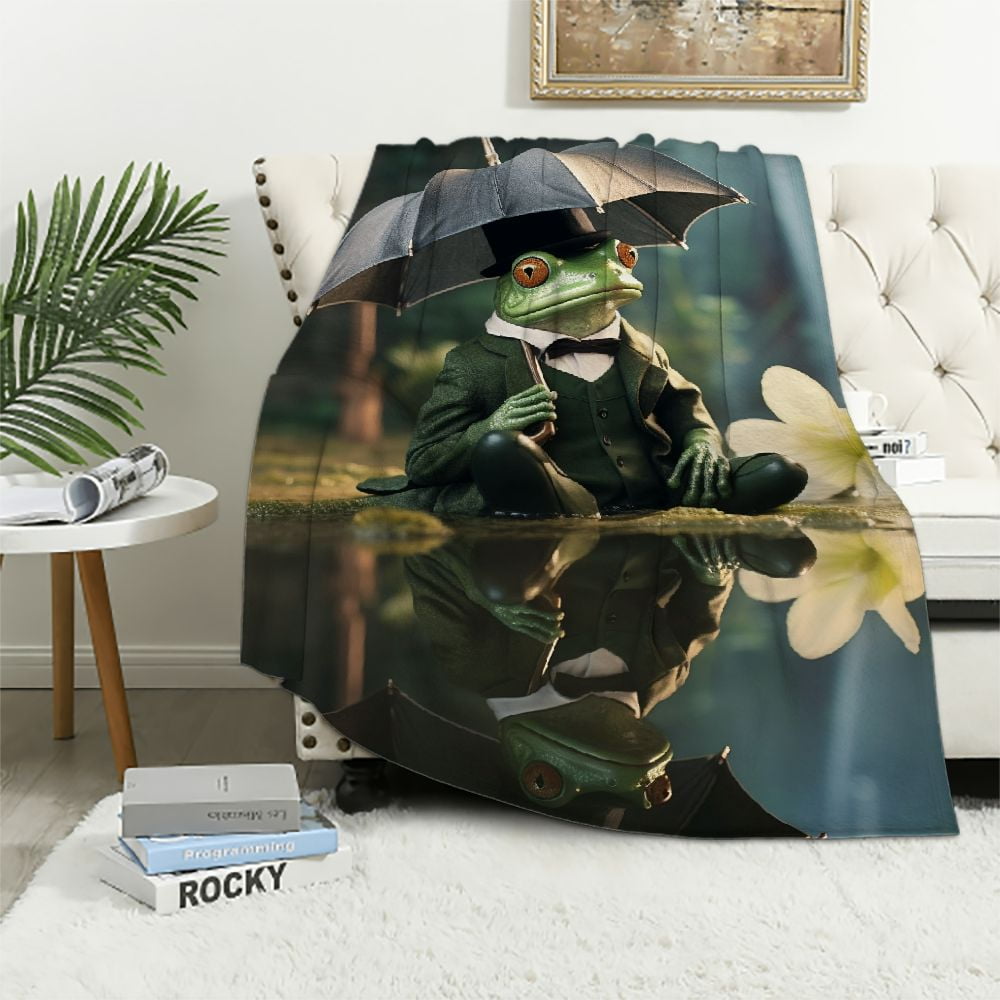Nawypu Frog Blanket for Girls Boys Kids, Frog Gifts for Girls Boys ...