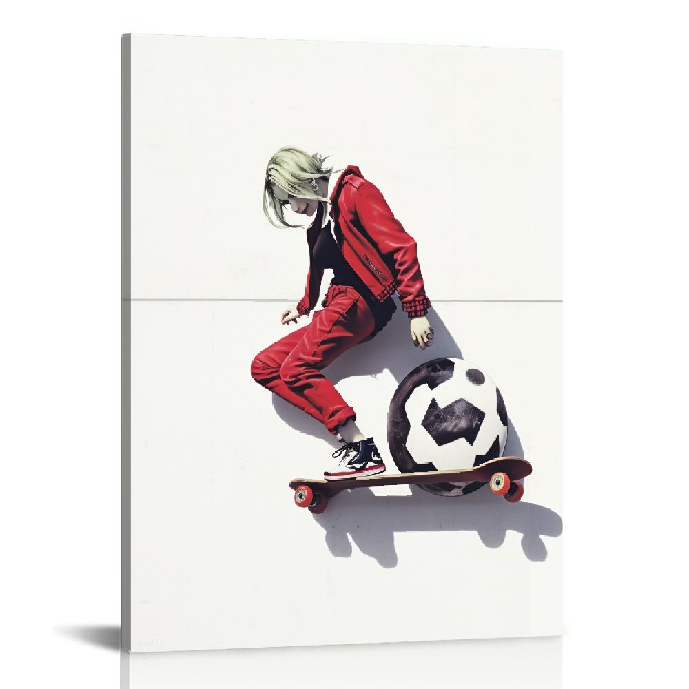 Nawypu Gallery Pops High Voltage Roller Skate Harley Wall Art Wall ...