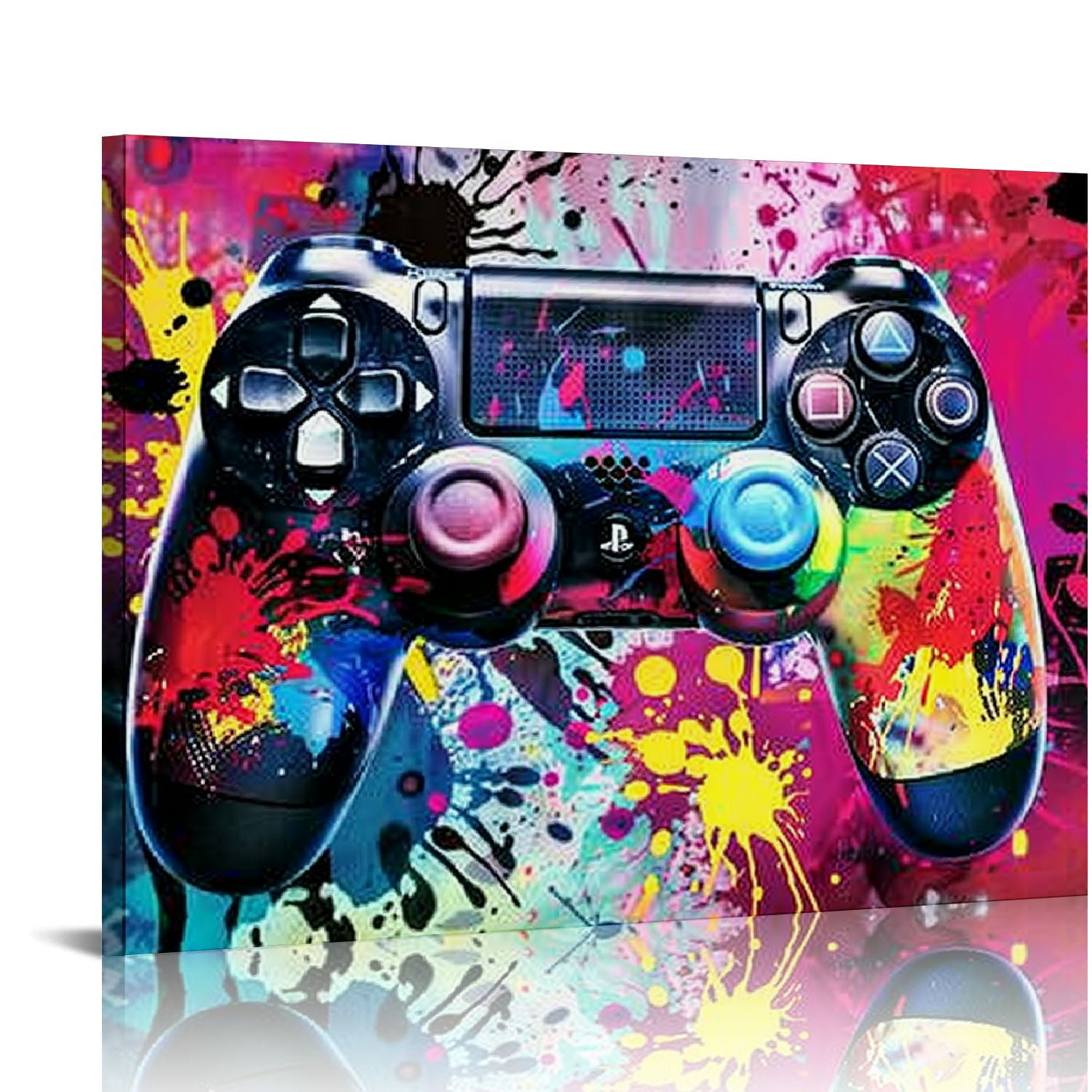 Nawypu Gaming Wall Decor Gamer Room Decor for Boys Modern Graffiti Wall ...