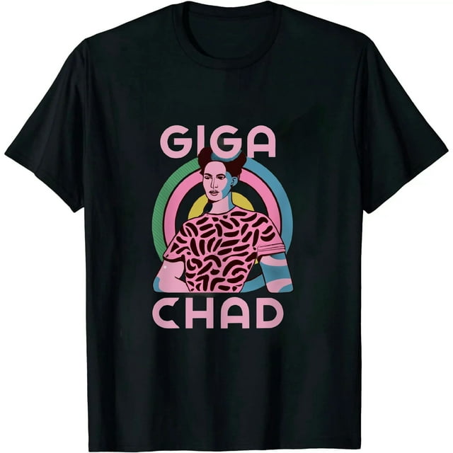 Nawypu Giga Chad Alpha Male Gym Meme Funny Premium T-Shirt - Walmart.com