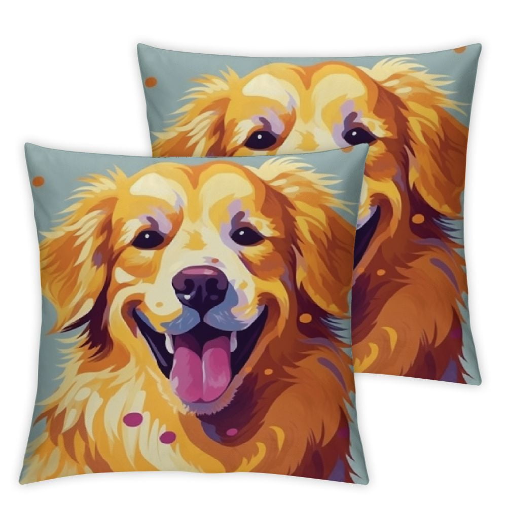 Nawypu Golden Retriever Pillow Covers Golden Retriever Gifts for Women ...