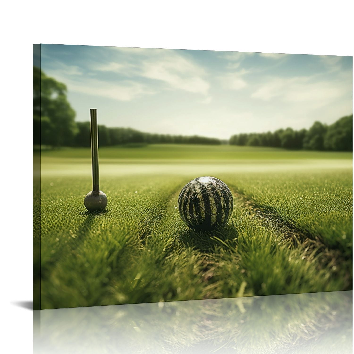 Nawypu Golf Poster Wall Art Picture Golf Ball Sport Canvas Prints Wall ...