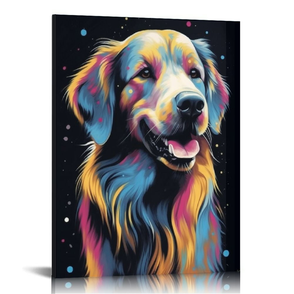 Nawypu Graffiti Animals Canvas Wall Art Paintings, Graffiti Golden ...