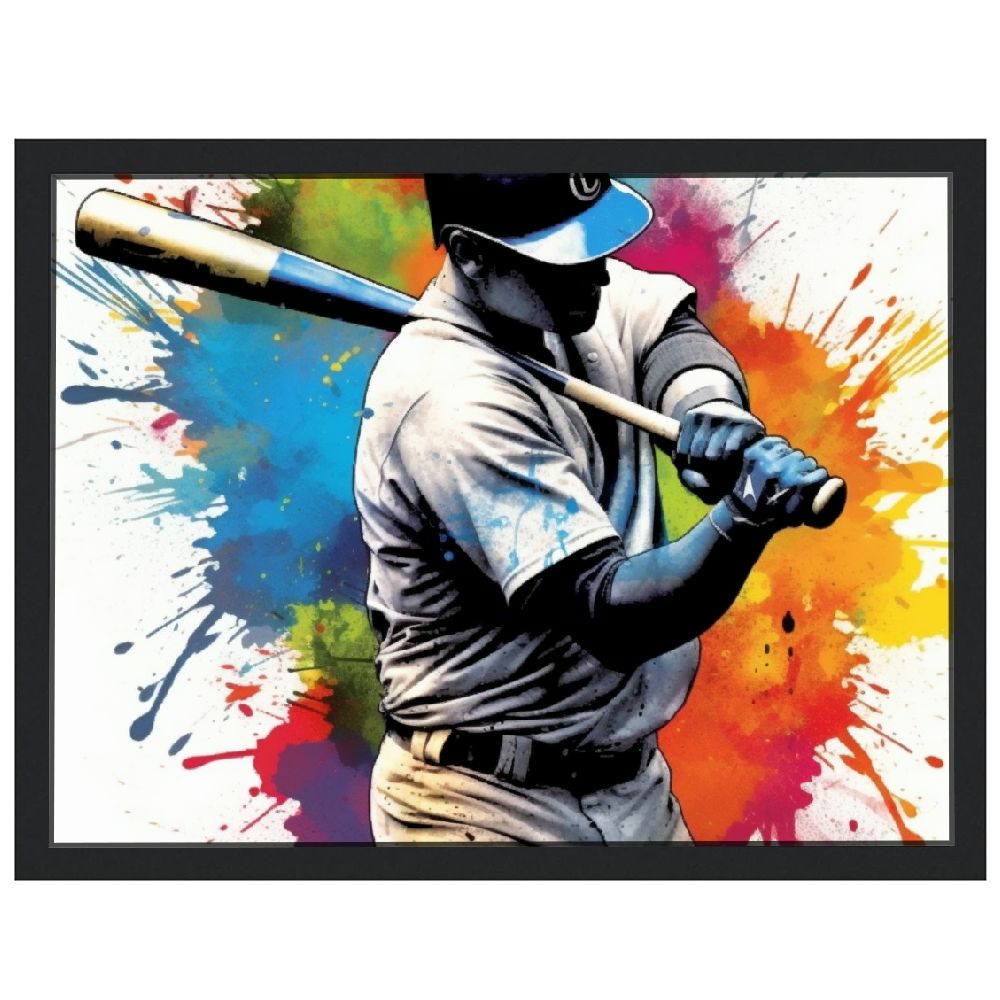 Nawypu Graffiti Baseball Wall Art Sports Decor for Teen Boy Room Wall ...