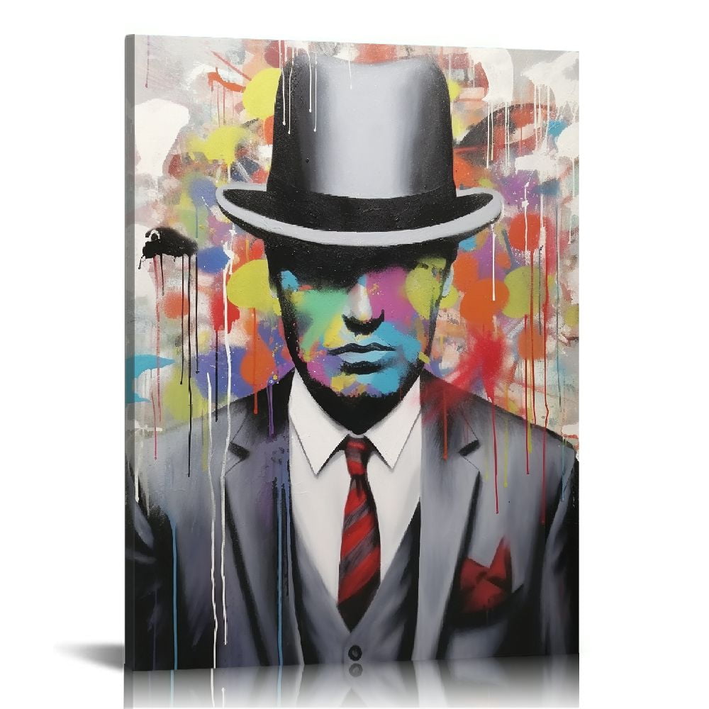 Nawypu Graffiti Canvas Wall Art, Street Graffiti Canvas Wall Art ...