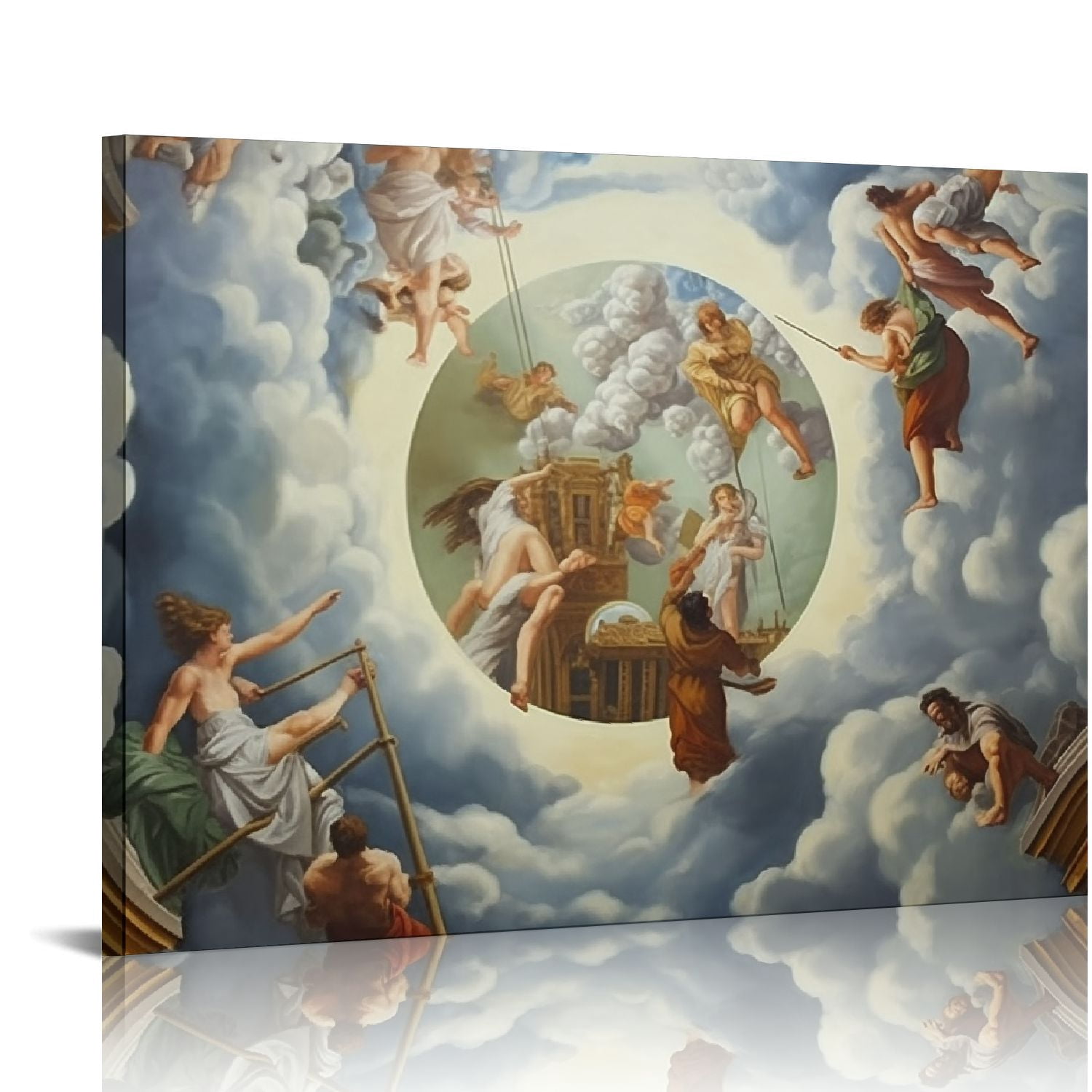 Nawypu Greek Mythology Gods Figures Poster Renaissance Wall Art Picture ...
