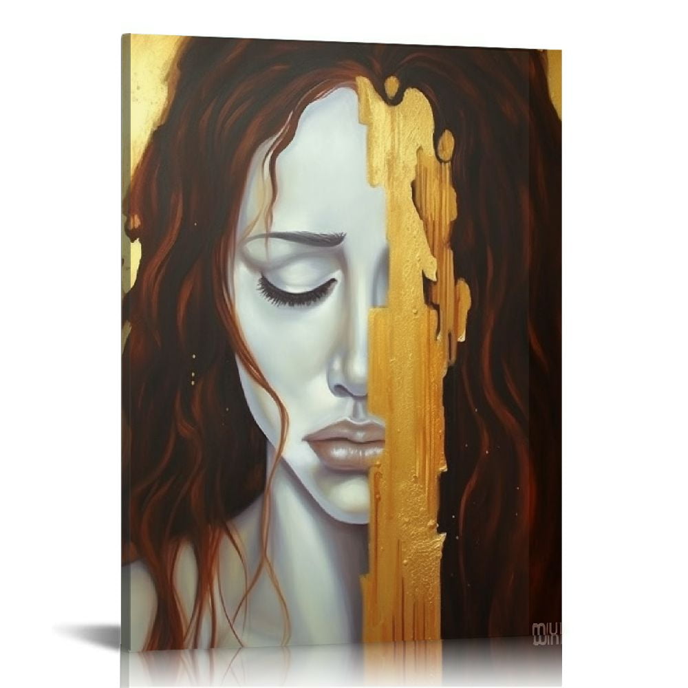 Nawypu Gustav Klimt Teardrop Venetian Crying Poster Painting Canvas ...