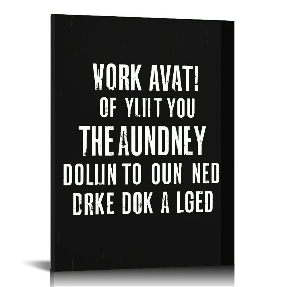 Nawypu Gym motivational wall art - man cave decor - sports art fitness ...