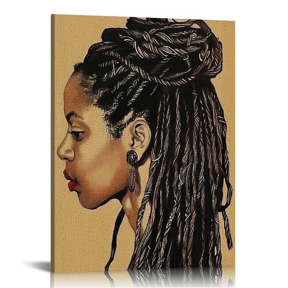 Nawypu Hair Salon Poster African Braid Black Hair Dreadlocks Poster ...