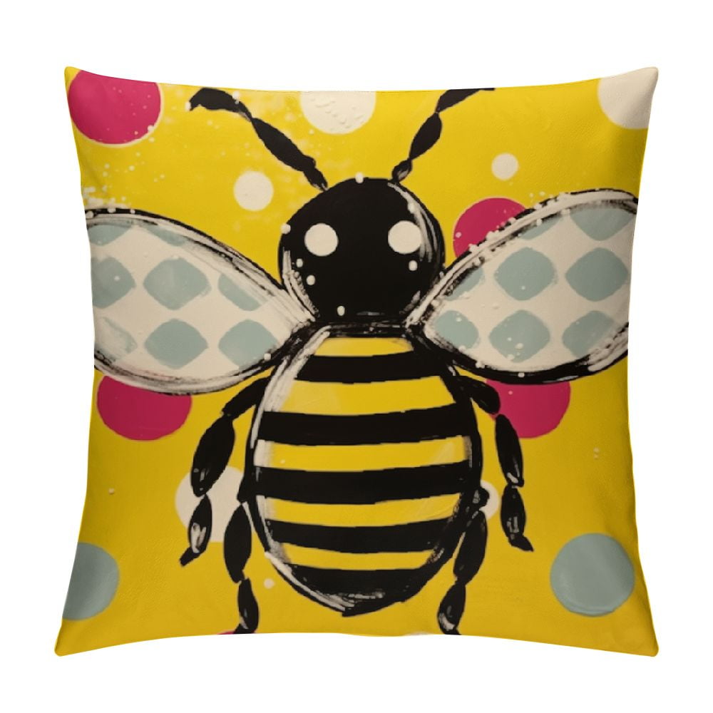 Nawypu Hello Sunshine Yellow Cute Honey Bee Spring Summer Cottagecore ...