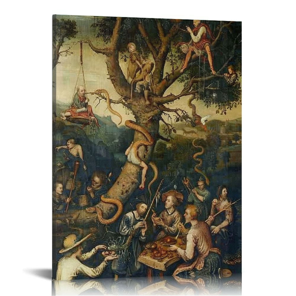 Nawypu Hieronymus Bosch ArtWork - The Ship of Fools Print Poster ...