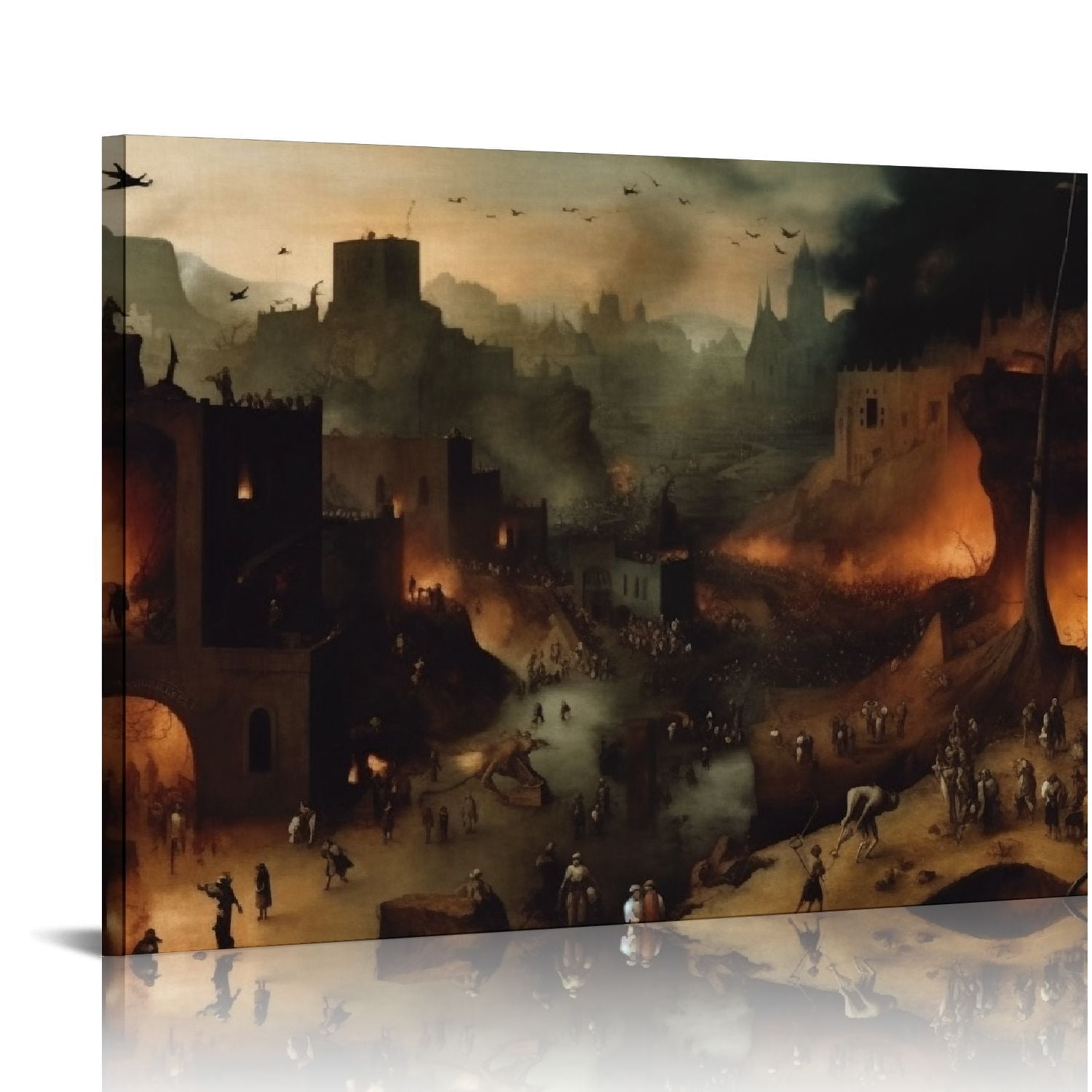 Nawypu Hieronymus Bosch Print Poster Decorative Painting Canvas Wall ...
