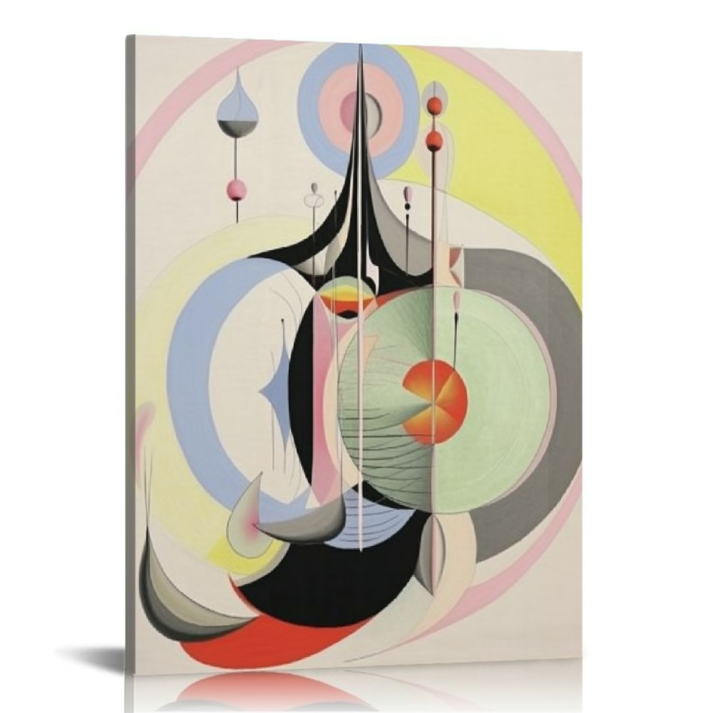 Nawypu Hilma Af Klint,Tree of Knowledge,Abstract Wall Art,Art Prints ...