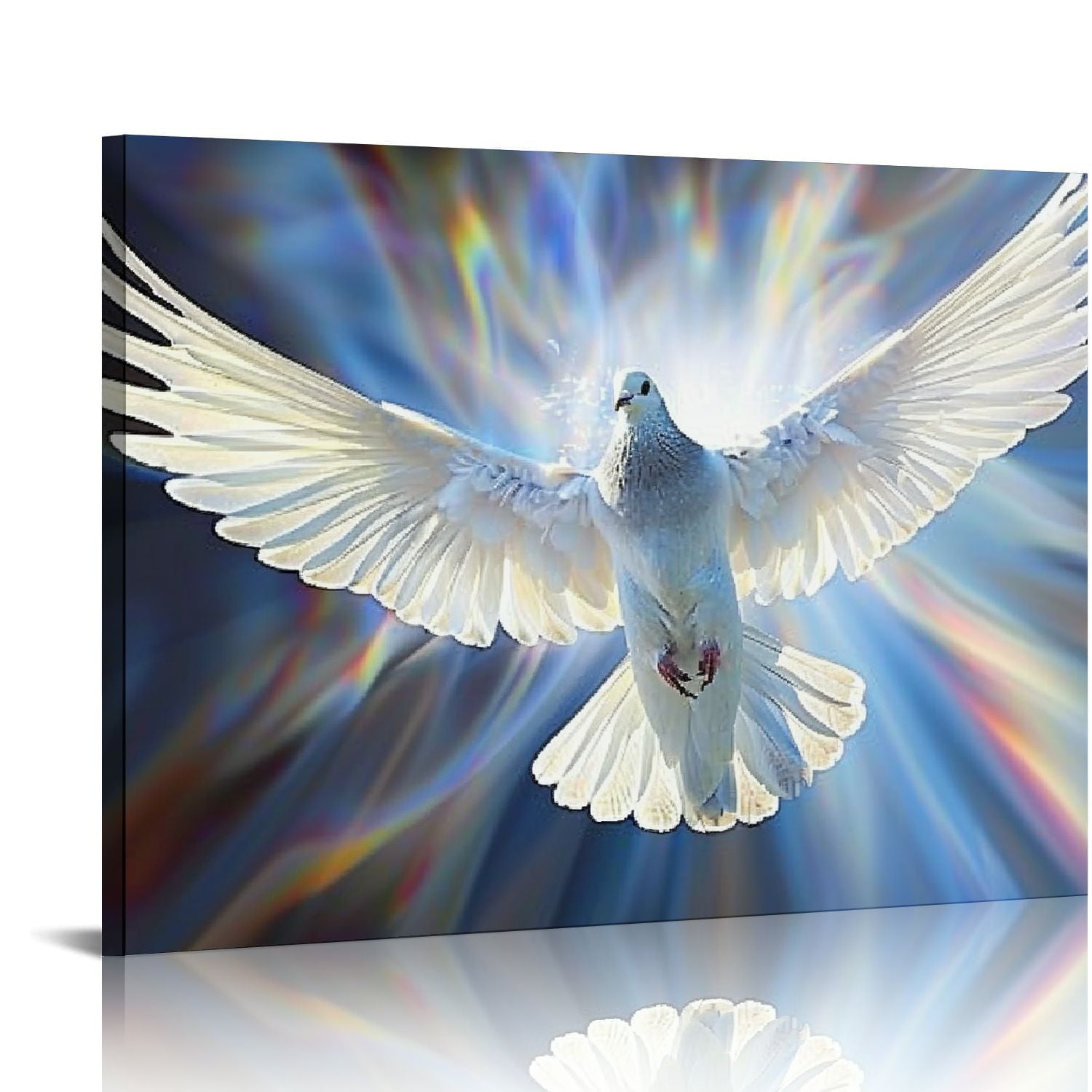 Nawypu Holy Spirit Dove Canvas Poster Print Modern Wall Art Painting ...