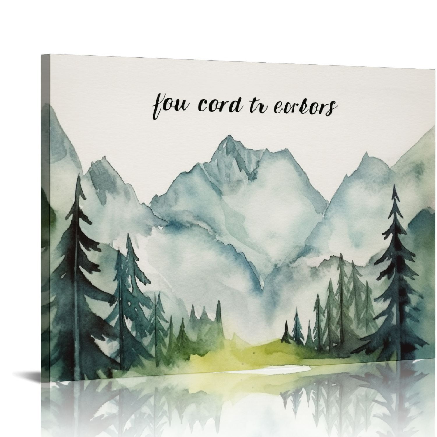 Nawypu Inspirational Bible Verses Canvas Wall Art be Strong and ...