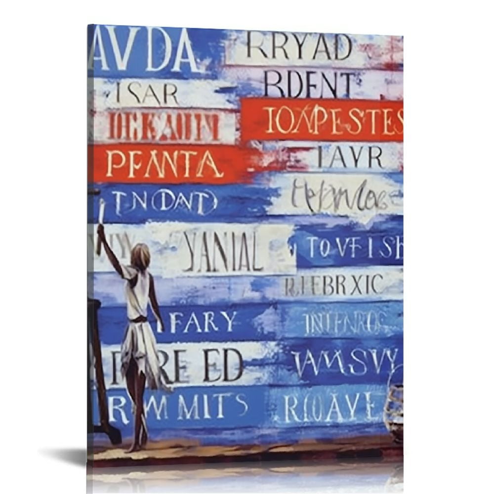 Nawypu Inspirational Wall-Art - Positive Quotes Office Wall Decor ...