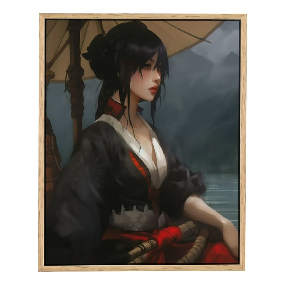 Nawypu Japanese Anime Beauty Girl Canvas Art Poster And Wall Art ...