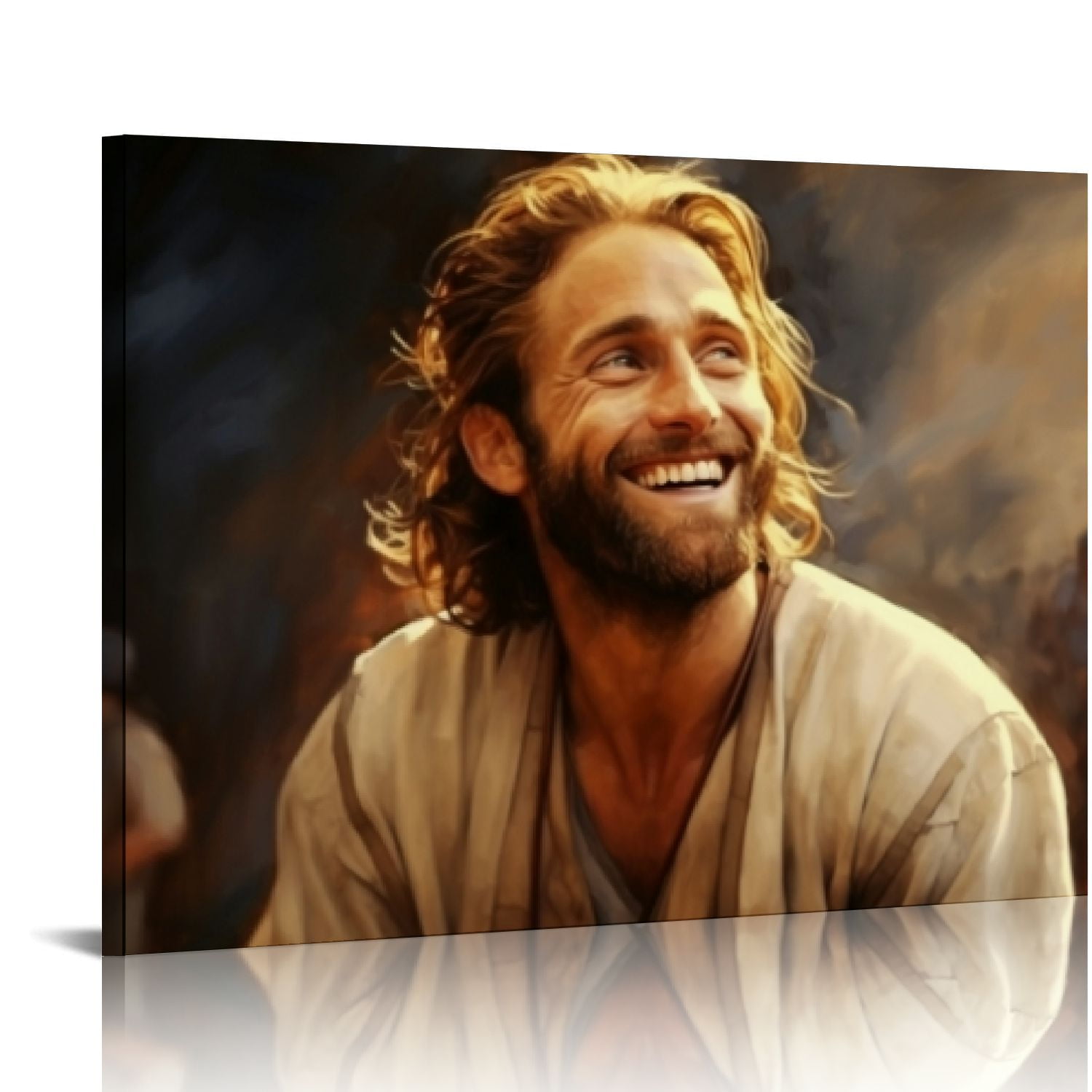 JEUXUS Jesus Christ Canvas, Jesus Canvas Wall Art Decorative Print ...
