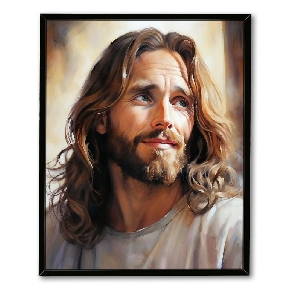 Nawypu Jesus Christ Wall Decor - Jesus Poster - Jesus Loves Me - God ...