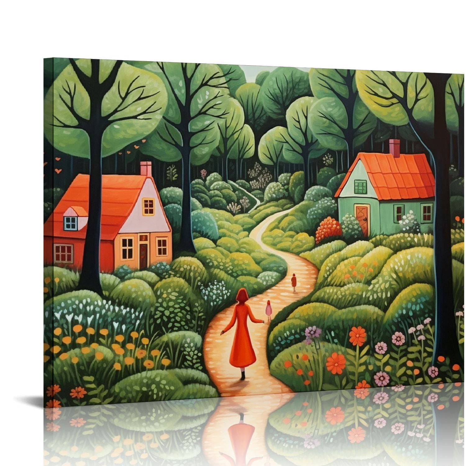 Nawypu Jesus and Woman Wall Art Religious Canvas Paintings Jesus Christ ...