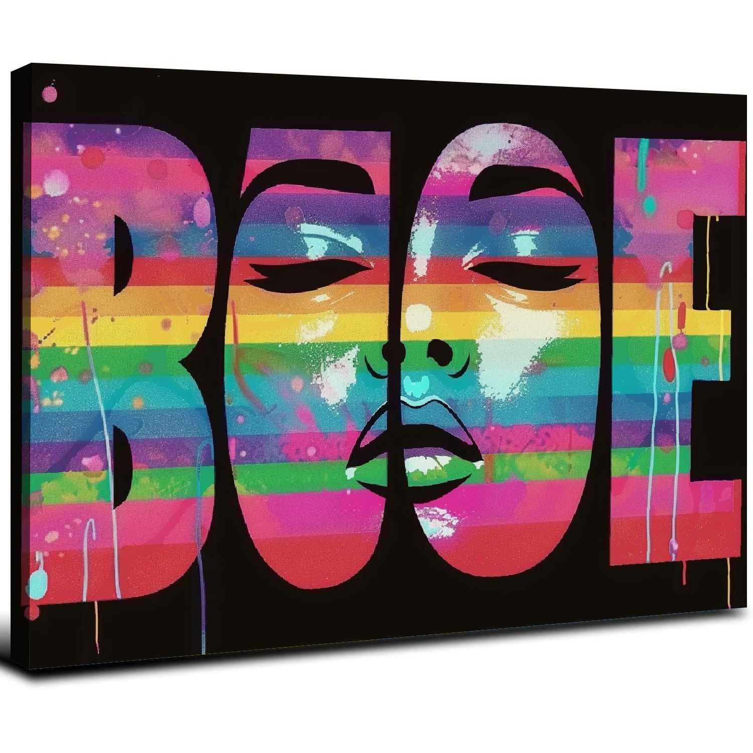 Nawypu LGBT Poster Rainbow Pride Flag Equality Campaign Happy Pride ...