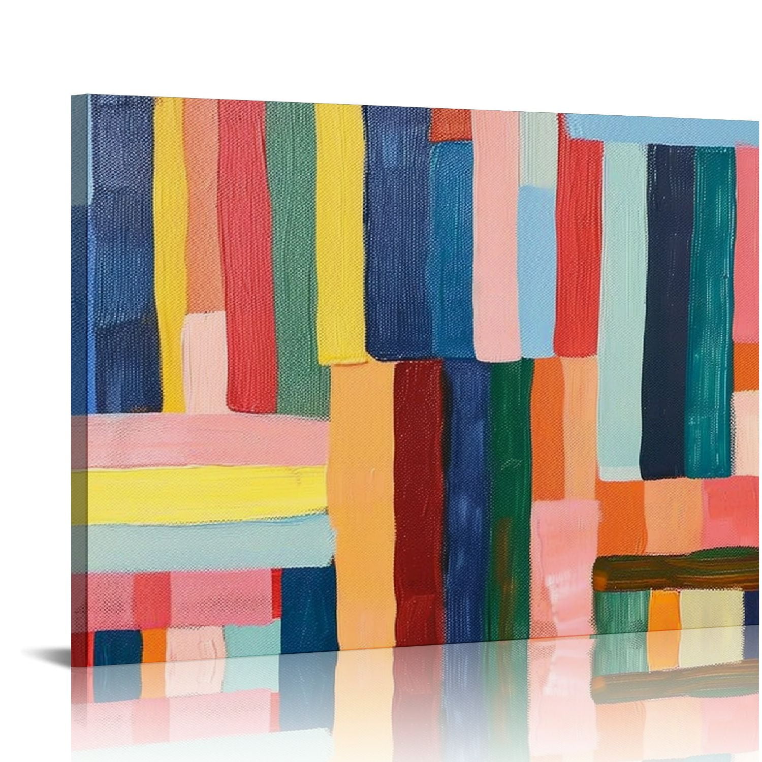 Nawypu Large Colorful Abstract Paintings Wall Art for Living Room ...