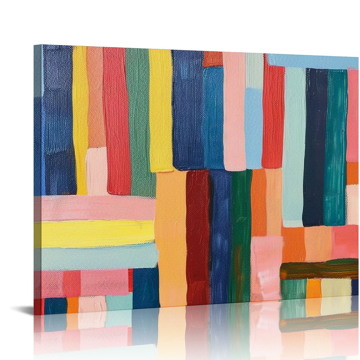 Nawypu Large Colorful Abstract Paintings Wall Art for Living Room ...