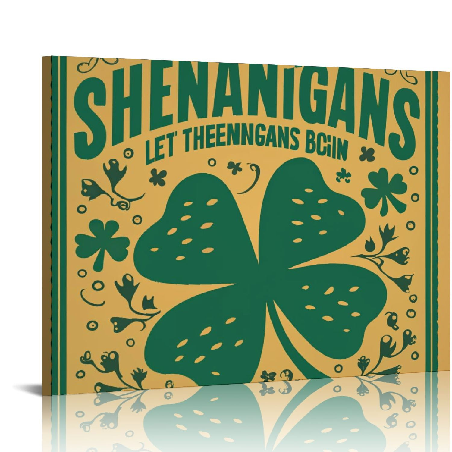 Let Sign Vintage Irish St Patricks Day Party Wall Art Decor Decorative ...