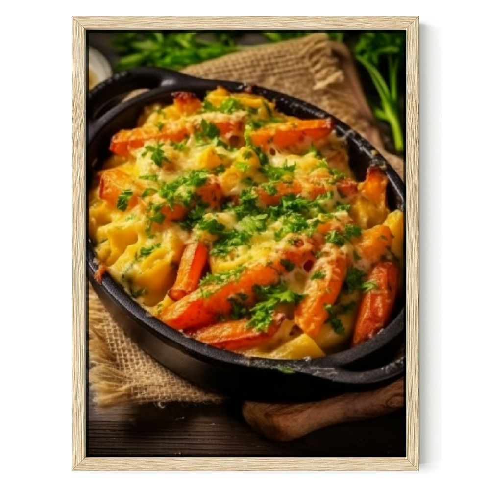 Nawypu Living Room Bedroom Wall Decor Gift Lobster Macaroni and Cheese ...