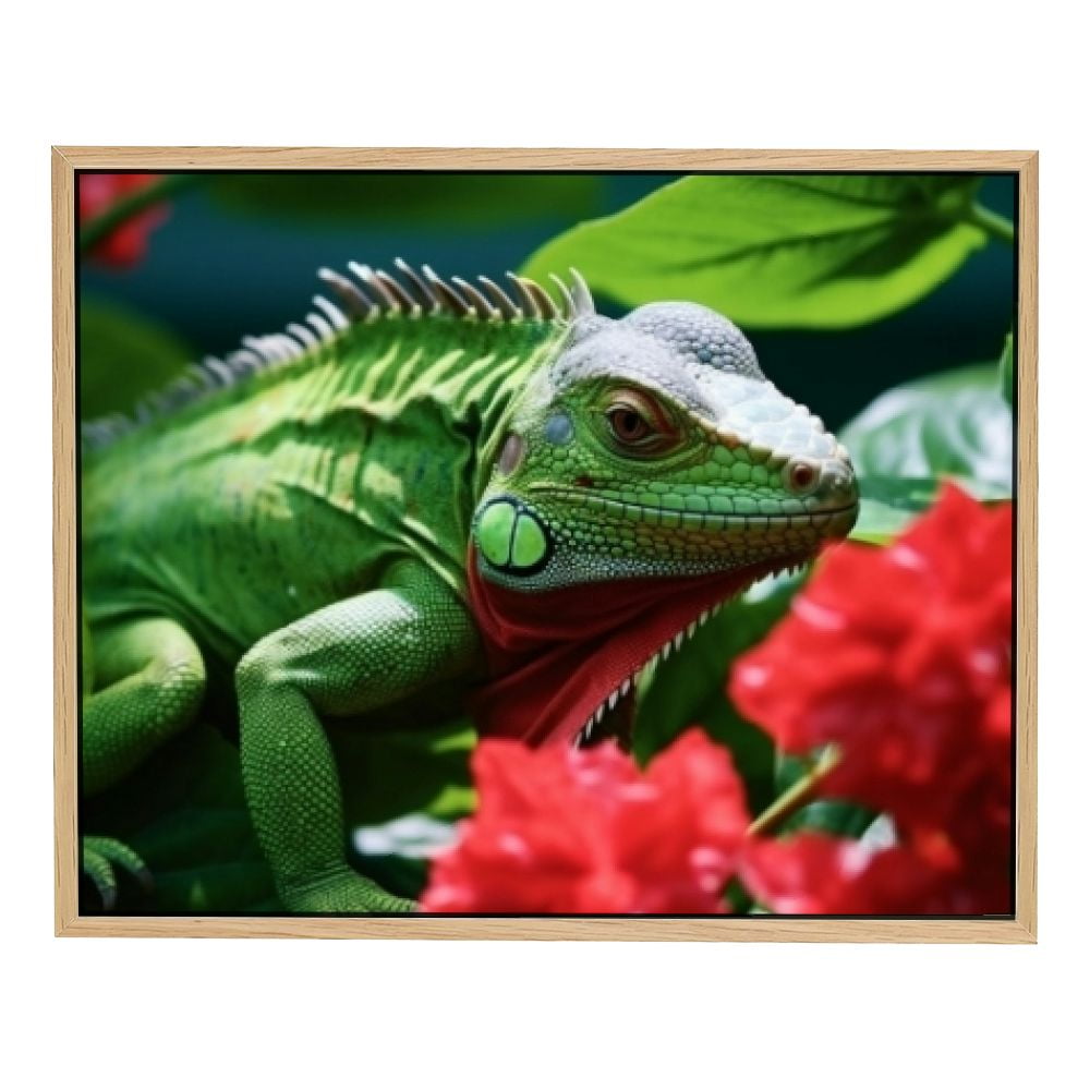 Nawypu Lizard Canvas Wall Art For Living room Poster Printing Bedroom ...