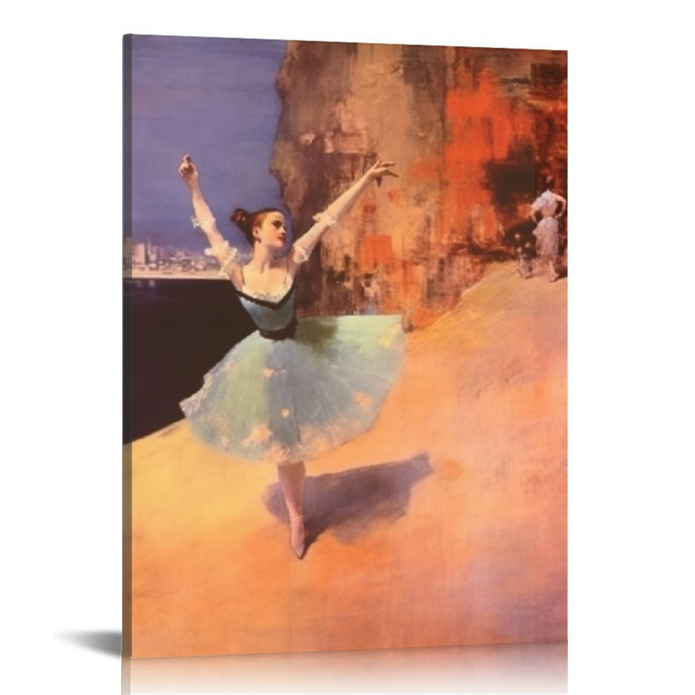 Nawypu Lost Cabin The Star Dancer on Stage Canvas in Frame Fine Artwork ...