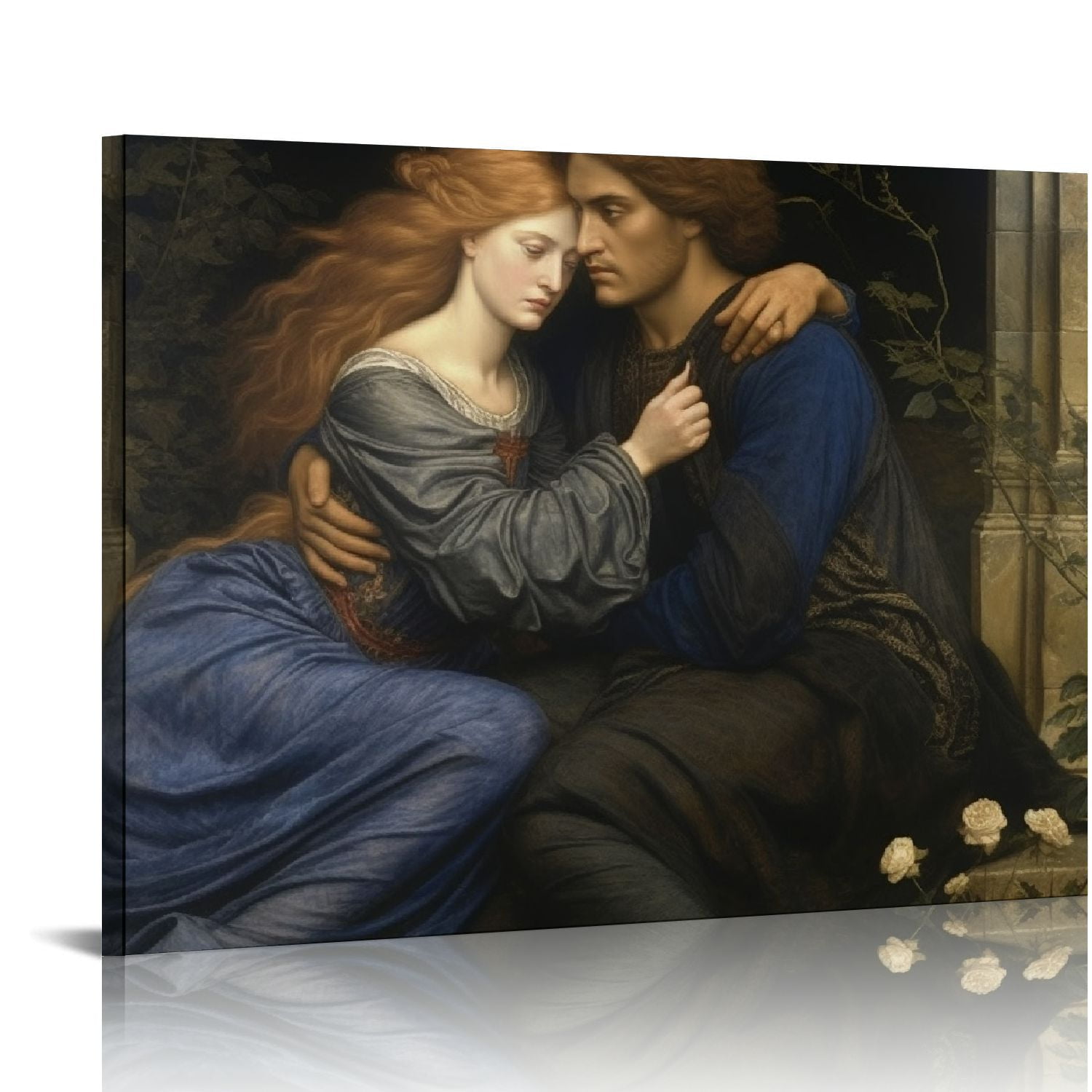 Nawypu Love Among The Ruins Print Poster by Edward Burne Jones - Famous ...